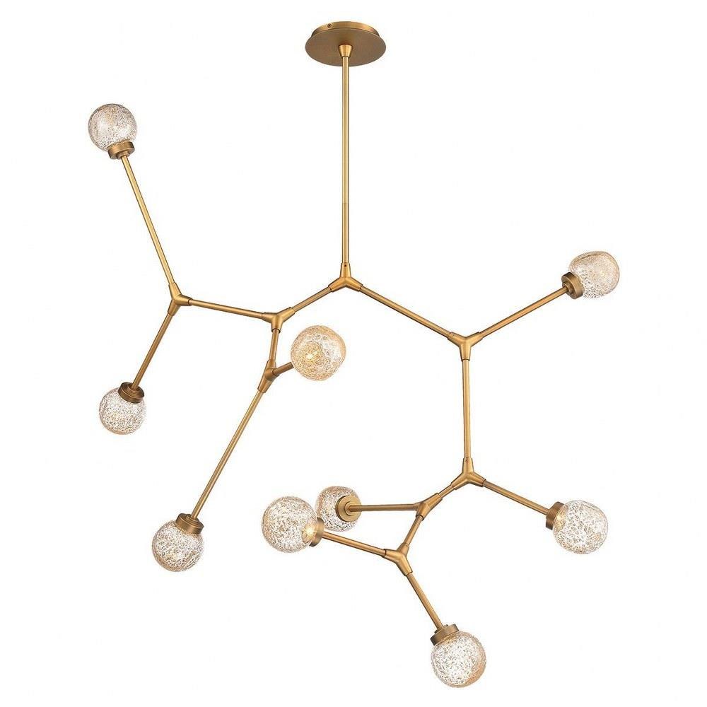 Bailey Street Home - 465-BEL-970496 - Halton Manor-17W 9 LED Chandelier ...