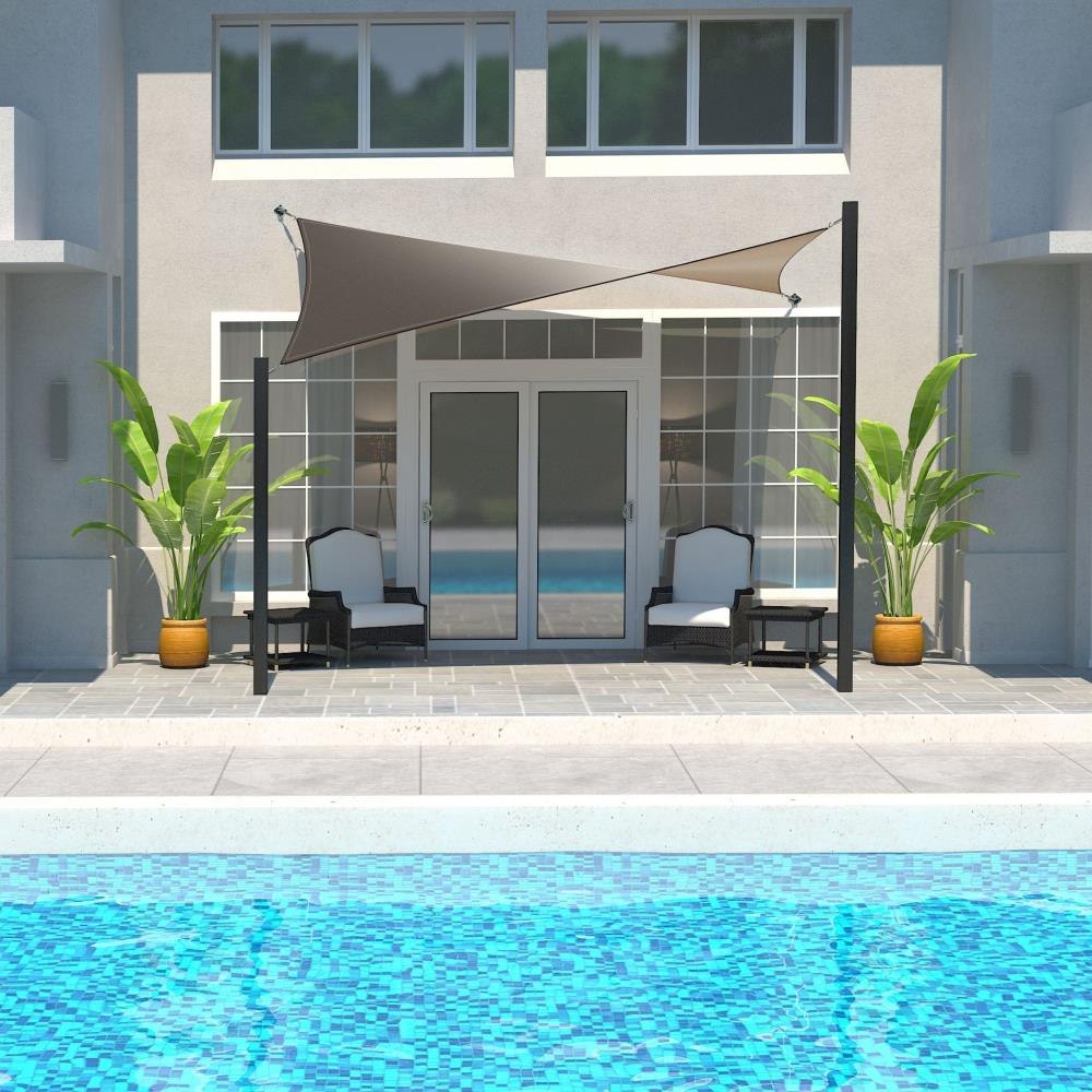 Coolaroo - DSRSS - DualShade Rectangle Shade Sail Kit 12 x 8 Foot