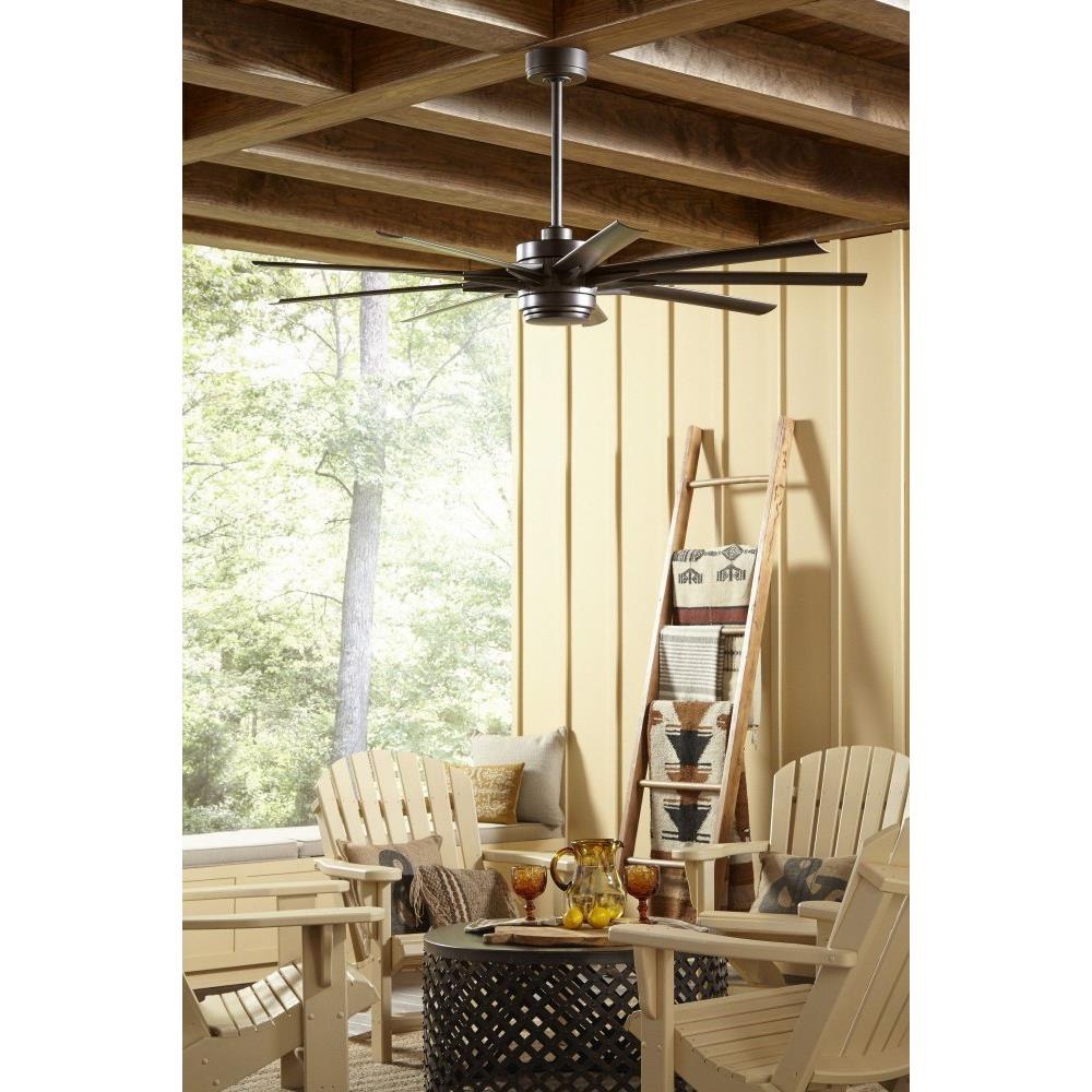 Fanimation Fans - FPD8152BLW-64103 - Odyn Custom - 9 Blade Ceiling Fan ...