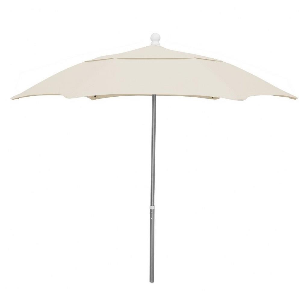 Fiberbuilt Umbrellas - 7HPU - 7.5 Foot Hexagon 6 Rib Push Up Patio Umbrella