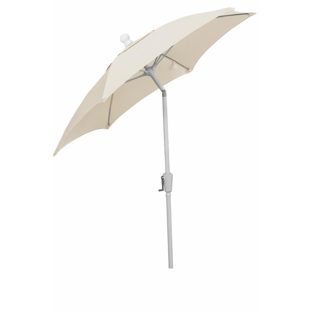 Fiberbuilt Umbrellas - 7TCR-T - 7.5 Foot Hexagon 6 Rib Crank Terrace ...