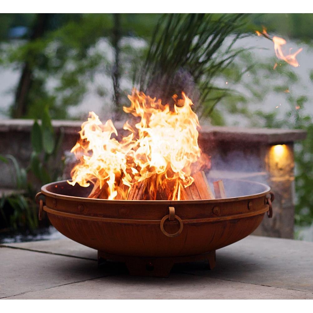 Fire Pit Art - Emperor - Emperor - Natural Gas or Liquid Propane - 37. ...