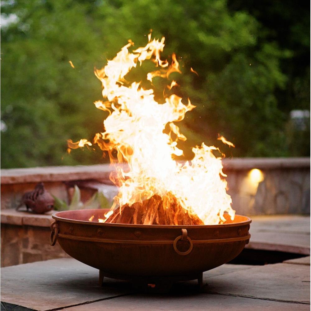 Fire Pit Art - Emperor - Emperor - Natural Gas or Liquid Propane - 37. ...