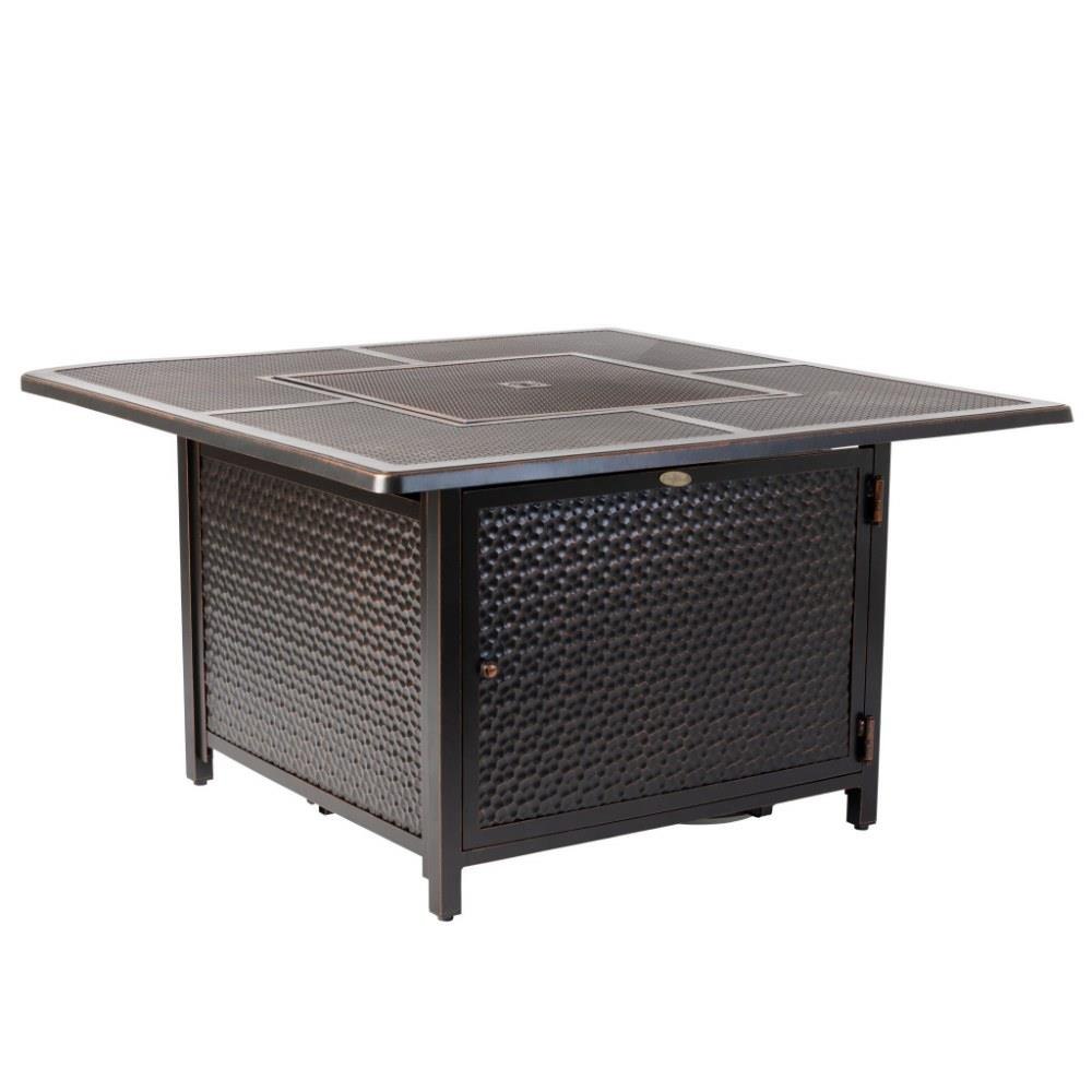 Fire Sense - 62749 - Walkers Square Aluminum Lpg Fire Pit