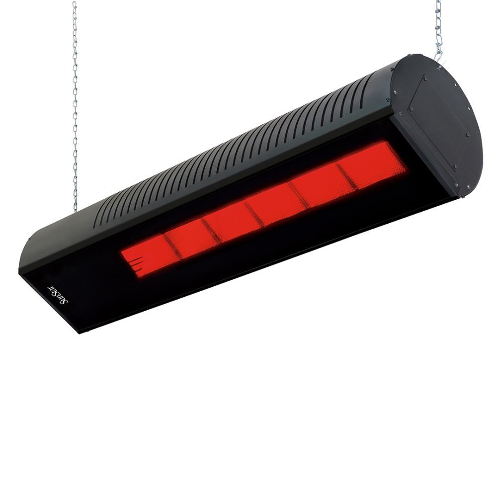 SunStar - SGL - Black Two Stage 24K-35K BTU Gas Heater with Control ...