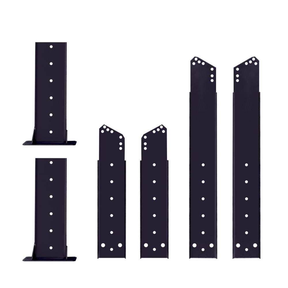 SunStar - 560352 - Black Wall/Ceiling 15 Inch to 30 Inch Adjustable ...